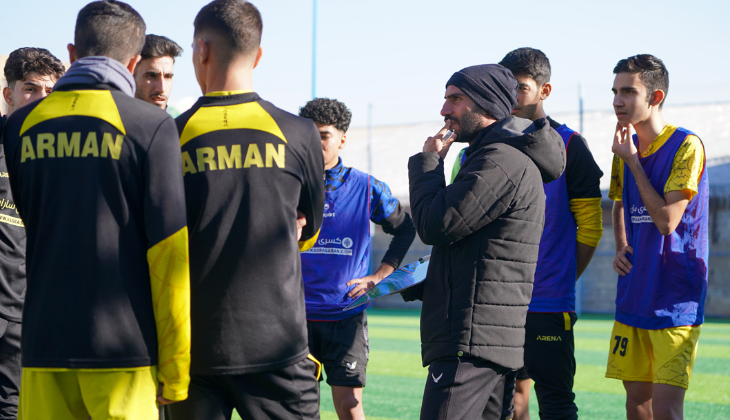 گالری تصاویر - آکادمی فوتبال آرمان